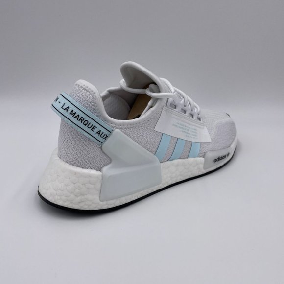 adidas | Shoes | Adidas Nmd Rv2 White Blue Womens Shoes | Poshmark